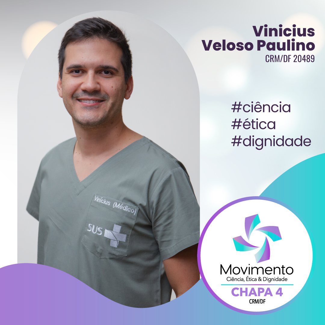 Chapa 4 - CRM/DF | MOVIMENTO: Ciência, Ética & Dignidade